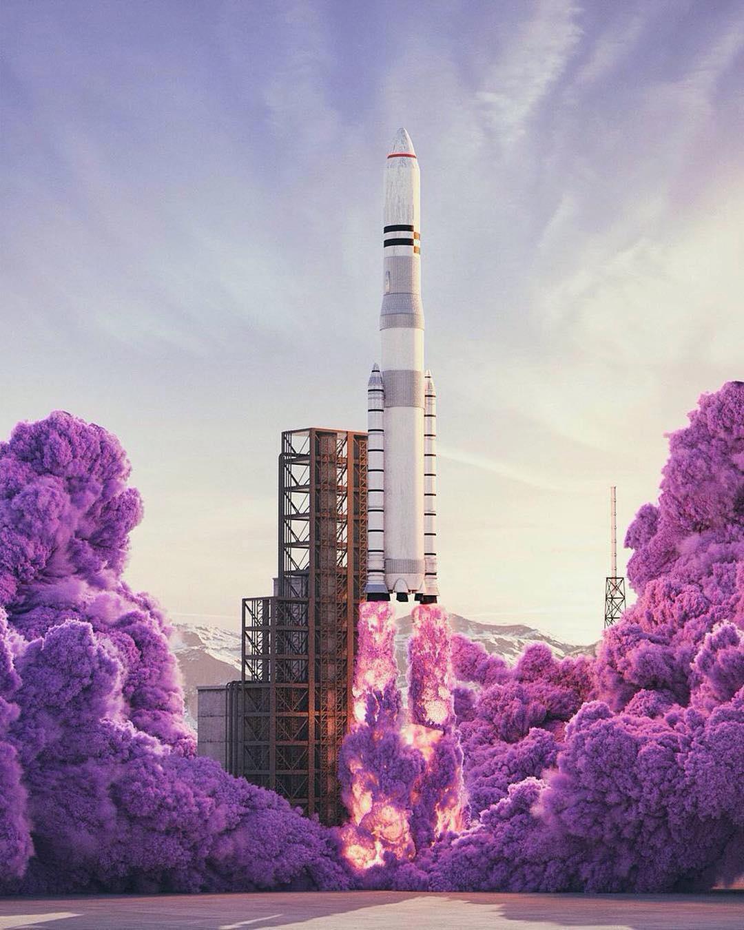 Elon Musk and Space X making a massive leap into a space.